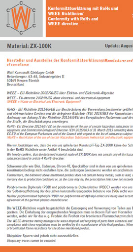 RoHS ZX-100K - ZEDEX.DE